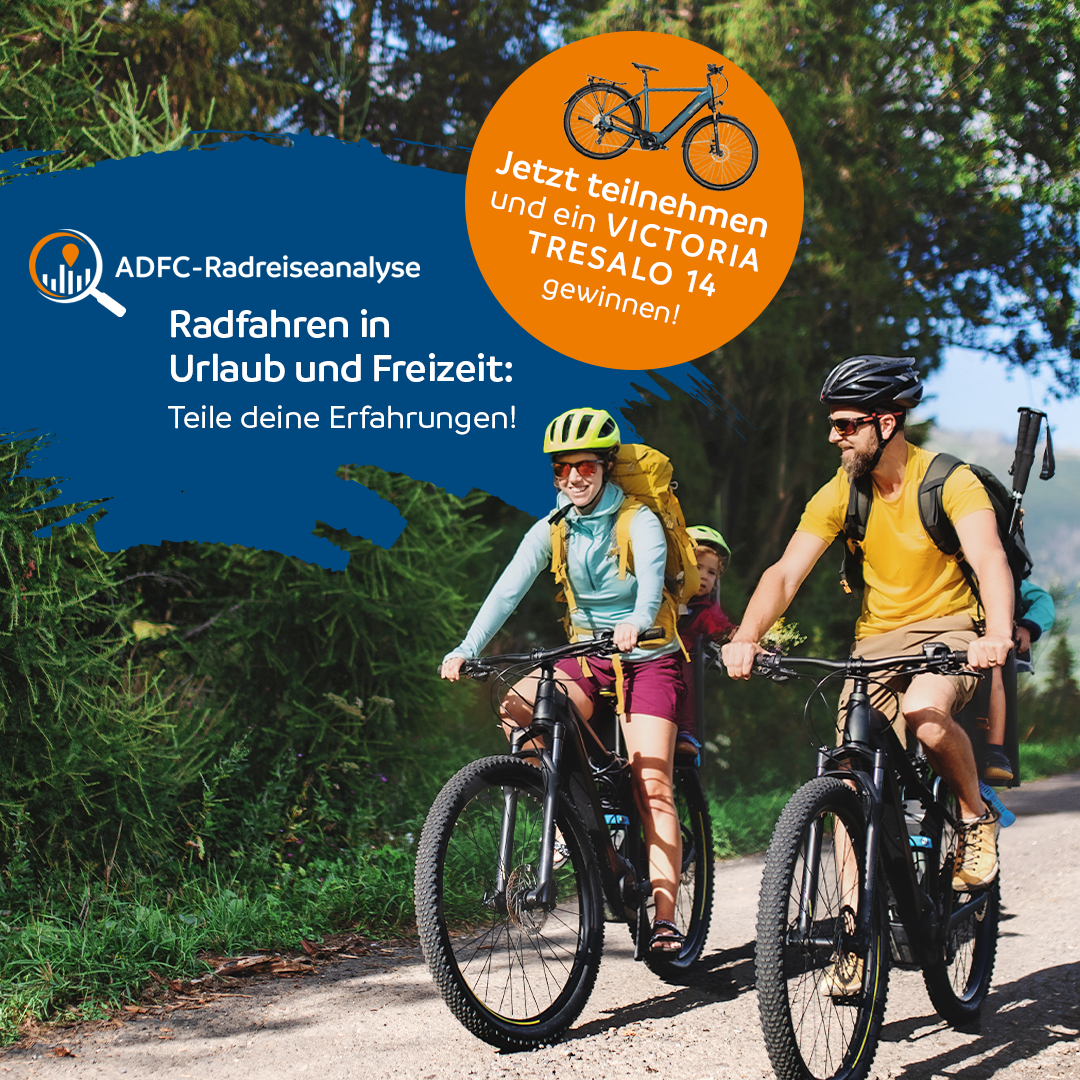 Neuigkeit "ADFC-Radreiseanalyse" des ADFC Darmstadt-Dieburg e.V.